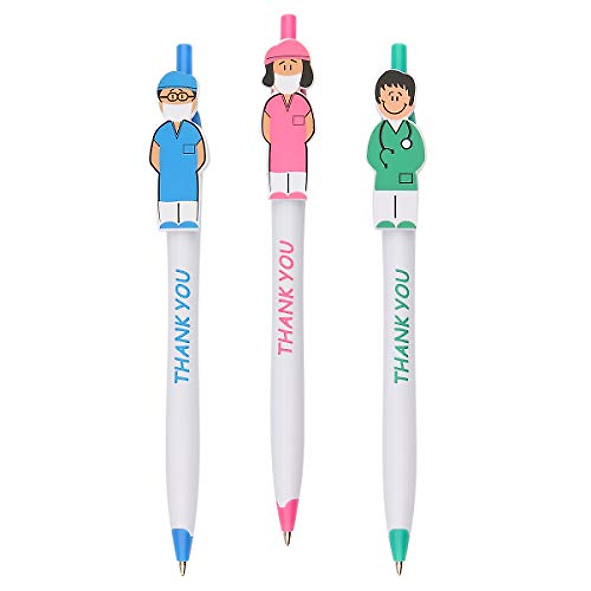 Sikao 36 Pack Thank You Nurse Pens Nursing Pens for Nurses, Nurse Week Gifts Nurse Appreciation Gifts for Medical Assistants Hospital Staff, NICU Gifts CNA Accessories for Work, Doctor Day Gifts Bulk