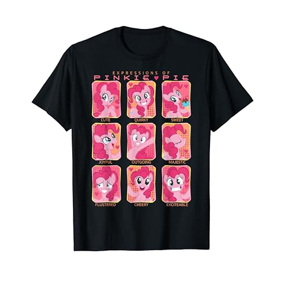My Little Pony: Friendship Is Magic Expressions Of Pinkie T-Shirt