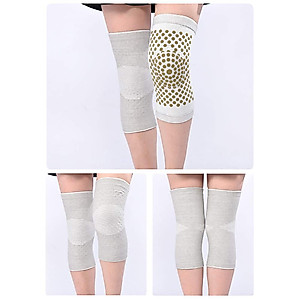 Bticx Self-Heating Knee Braces, Wormwood Self-Heating Knee Braces Warm Knee Pads Sleeves Knee Brace Support for Knee Injury & Muscle Pain Relief Men and Women