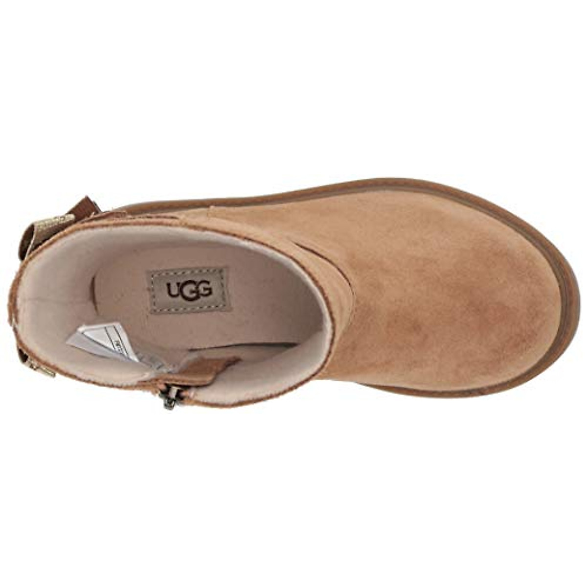 UGG girls Tillee Fashion Boot, Chestnut, 6 Big Kid US
