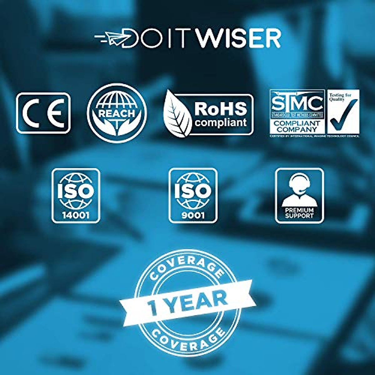 Do it Wiser Remanufactured Toner Cartridge Replacement for Dell 3110cn 3115cn 3110 3115 | 310-8094 - High Yield 8,000 Pages (Cyan)