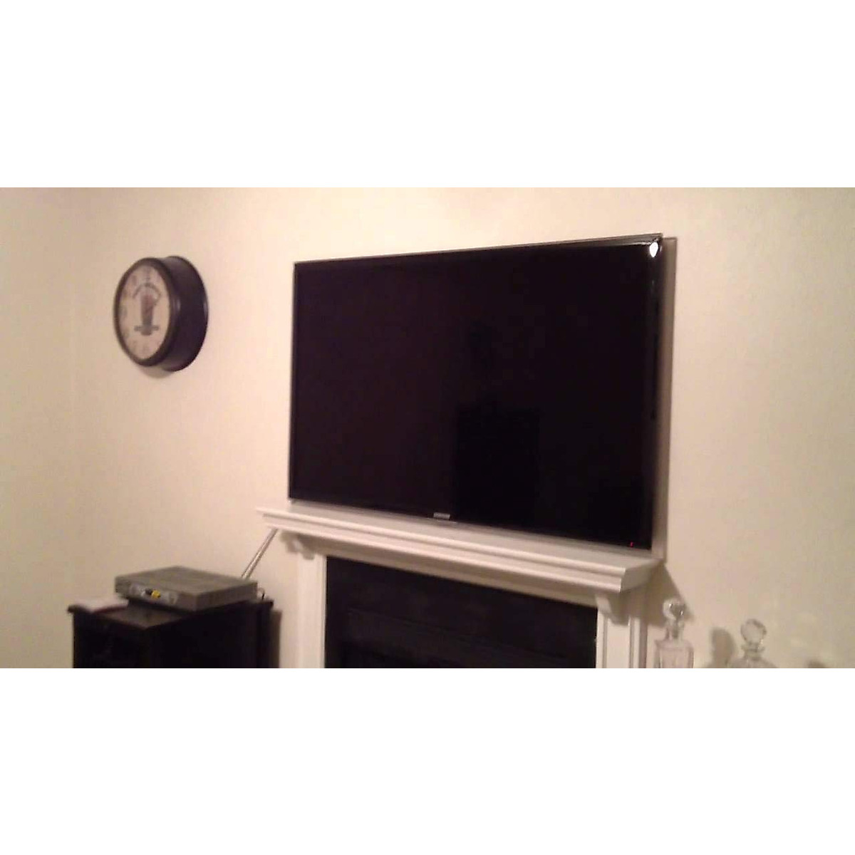 Ultra Slim Flat TV Wall Mount Bracket for Samsung 43" QLED 4K LS03B Series The Frame Smart TV (QN43LS03BAFXZA, 2022 Model) Low 1.4" Profile Design, Heavy Duty Steel, Flush to Wall, Simple Install