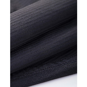 CRZ YOGA Womens Casual 7/8 Pants 27" - Lightweight Workout Outdoor Athletic Track Travel Lounge Joggers Pockets Black Medium