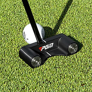 Golf Standing Putter for Men Women, Stand Up Golf Putter for Perfect Alignment, Legal for Tournament Play (Black)