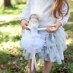 Mon Ami Angel Stuffed Doll - 15", Silver, Soft Elegant Plush Doll for Little Girls, Use as Toy or Room Decor, Great Gift for Kids of All Ages