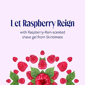 Skintimate Shave Gel Moisturizing Raspberry 7 Ounce (207ml) (2 Pack)