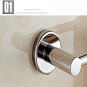 AFLHYJK Towel Rack - Contemporary Towel Bar Bath Hand Towel Holder Brushed Stainless Steel Wall Mounted Bathroom Organizer