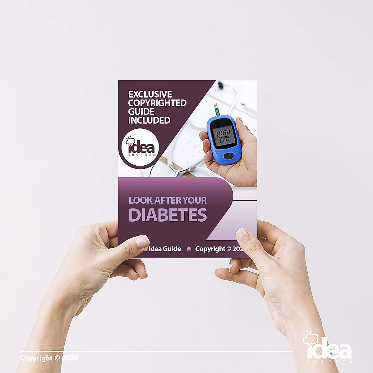 ReliOn Prime Blood Glucose Test Strips, 100 Ct Bundle with Exclusive Look After Your Diabetes - Better Idea Guide (2 Items)