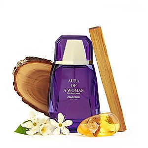 Jean Rish Aura of a Woman Eau De Parfum (3.4 Fl Oz / 100ml) Perfume for Women with Jasmine & Amber Notes - Long Lasting and Luxury Fragrance