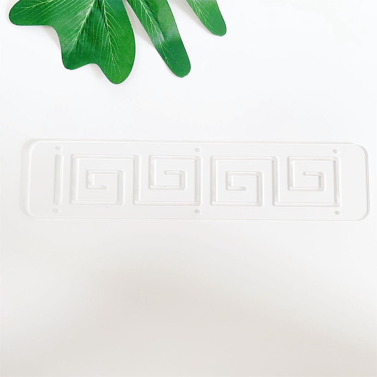 Acrylic Sashiko Stencil with Traditional Pattern for Hand Quilting and Embroidery (Pattern C)