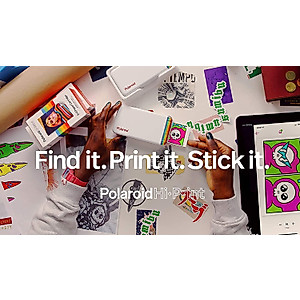 Polaroid Hi-Print 2X3 Paper Cartridge 20 sheets + Purple Album Holds 64 Photos