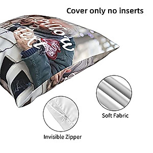 Custom Design Photos or Text Throw Pillowcase, Personalized Photo Pillow, Love Photo Throw Pillow, Wedding Keepsake Throw Pillow 12"X12"