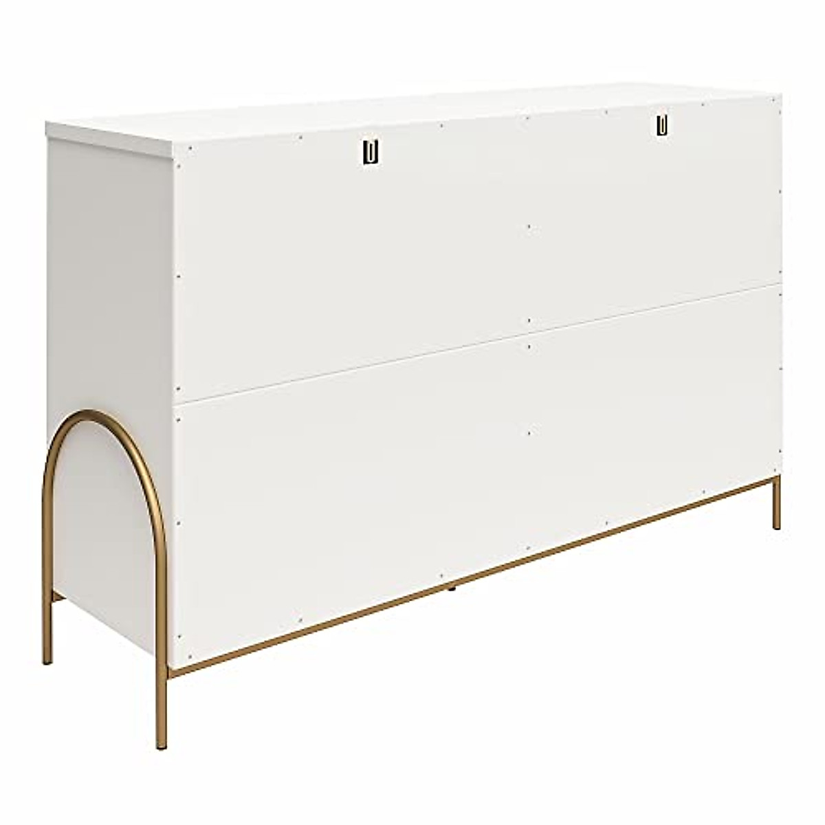 CosmoLiving by Cosmopolitan Anastasia Dresser, 6 Drawer, White
