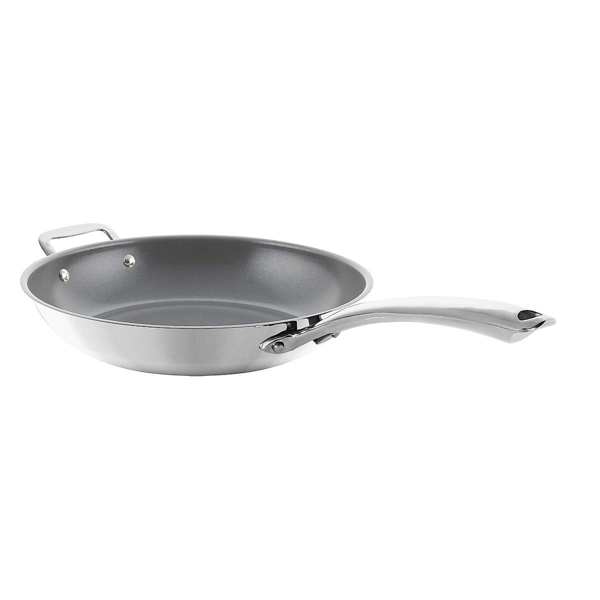 Chantal 3.Clad Tri-Ply 11 inch Non-Stick Fry Pan, Ceramic Nonstick Coating