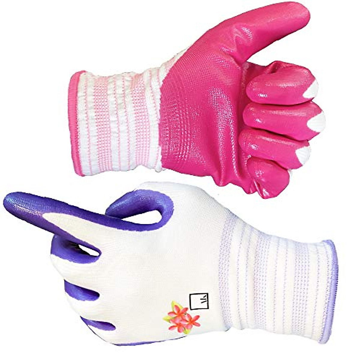 Gardening Gloves for Women Ladies Garden Gloves for Women Gardening Gifts for Women, 3 Pairs, Protective Work Gloves Reusable Gloves Womens Gardening Gloves Guantes de Trabajo para Mujer