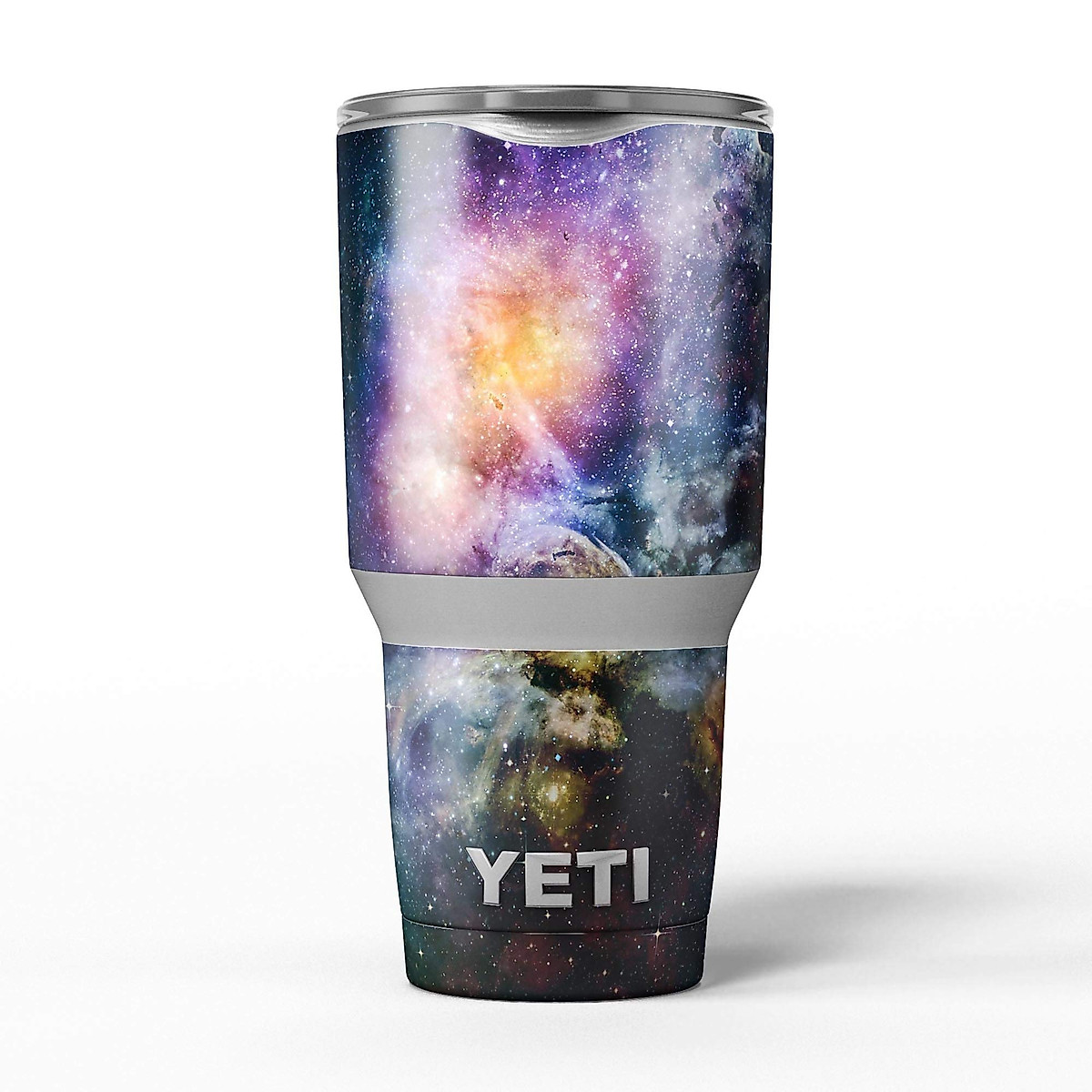 Design Skinz Rust and Bright Neon Colored Stary Sky - Skin Decal Vinyl Wrap Kit Compatible with The Yeti Rambler Cooler Tumbler Cups