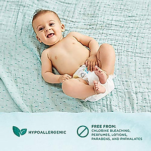 Amazon Brand - Mama Bear Gentle Touch Diapers, Hypoallergenic, Newborn, 30 Count