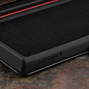 TORRO Case Compatible with Samsung Galaxy S23 Ultra 5G – Premium Leather Wallet Case with Kickstand and Card Slots (Black)