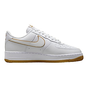 Nike Air Force 1 '07 White/White-Bronzine Mens Size 9