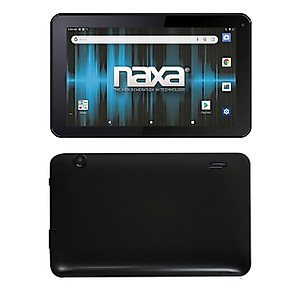 Naxa Electronics NID-7022 Android 11 Tablet with 7” HD TN Screen and Pouch 1.6 GHz Quad Core Processor, 2GB Ram, 16GB Storage, Front and Rear Cameras, Speaker and Microphone, Black