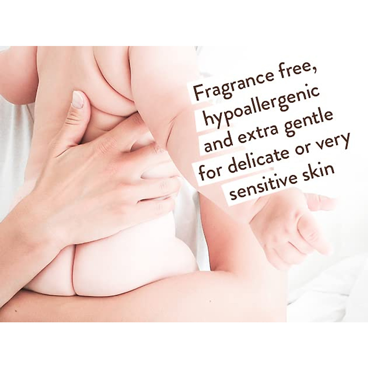 Babo Botanicals Sensitive Baby Fragrance-Free Daily Hydra Lotion - with Colloidal Oatmeal, Shea Butter & Jojoba Oil - EWG Verified, Vegan & Hypoallergenic - 8 fl. oz