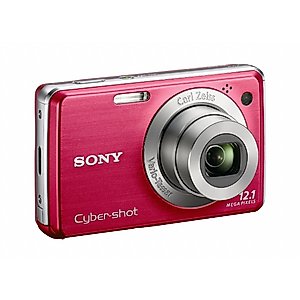 Sony Cyber-shot DSC-W230 12 MP Digital Camera with 4x Optical Zoom and Super Steady Shot Image Stabilization (Dark Red)