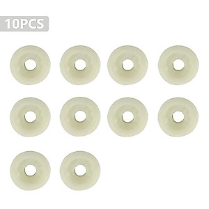 Patio, Lawn & Garden 1pc/10pcs 2 Teeth Oil Pump Worm Drive Gear Fit 3800 Chainsaw 3800 38CC 2-Stroke Small Chainsaws Parts Outdoor Powertool Parts & Accessories (Color : 10pcs)