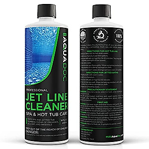 MAV AquaDoc Spa Jet Cleaner for Hot Tub - Spa Jet Line Cleaner for Hot Tubs & Jetted Tub Cleaner to Keep Your Jets Clean - Fast Acting Spa Flush for Hot Tub (Jet Line Cleaner - 1 Pint)