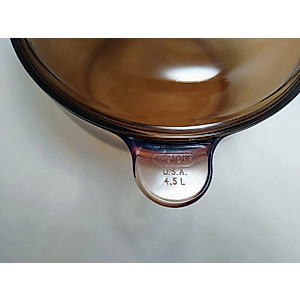 Corning Vision Visions 4.5L (5 quart) Covered Saucepan/Dutch Oven