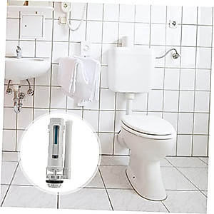 1Pc Drain valve universal tools toilet flapper valve Universal Toilet Fill Valve Toilet Water Tank Fittings automatic toilet Flush Tool Outlet flusher white flush valve plastic