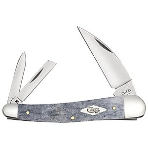 Case XX Knives Seahorse Whittler 34207 Gray Bone Stainless Steel Pocket Knife