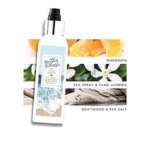 On the Beach ALCOHOL-FREE Fine Fragrance Perfume Mist by Body Botanic 5 Fl Oz 148 mL - an Irresistible Blend of Warm Sand, Sea Spray, Sand Jasmine, Mandarin, Driftwood, Sea Salt (On the Beach)