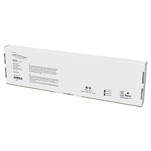 Zone Denmark Shower Shelf Rim Elevate Your Bath Space with Contemporary Elegance and Functional Design - White