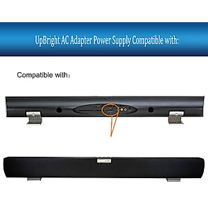 UpBright 24V AC/DC Adapter Compatible with Vizio VSB200 NA VSB205 VSB210 VSB206 B VSB207 VHT210 VHT215 VHT510 SB4021-MA1 SB4020E SoundBar Speaker YJS05-2402500D Ktec KSAS0652400270 2.5A Power Supply