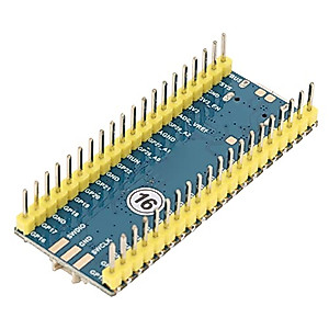 Yoidesu RP2040 Plus 16MB M Microcontroller Mini Development Board with Header for Raspberry Pi, Based on RP2040 Chip, Dual Core ARM Cortex M0+ Processor, GPIO Pins