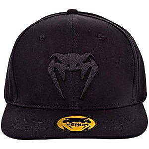 Venum Classic Snapback Hat - Black/Black, One Size