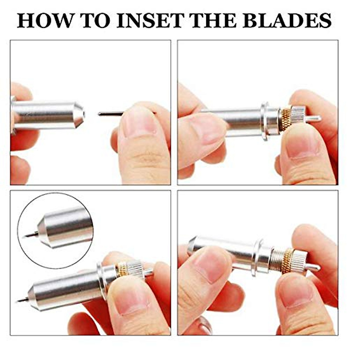 Latwne 25Pcs 45 Degree for Cutting Plotter Vinyl Cutter Knife Blade Blade High Hardness Tungsten Carbide Machine Tool