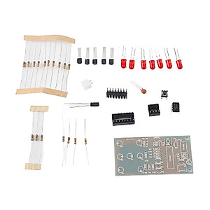 Electronic Dice Kit 4.5~5V DIY LED Dice Kit for Fun Electronic Production Set