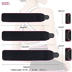 GULANNE Waist Trainer for Women & Man，Sweat Band Waist Trainer Belt，Waist Trimmer Weight Loss Workout Fitness Waist Wrap Belt (S)