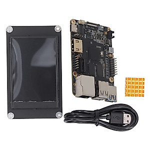 MKS PI Control Board, USB 2.0 3.0 3D Printer Motherboard Easy DC 12V 24V 15W for Working (MKS PI‑TS35 LCD MKS PI Control Board)