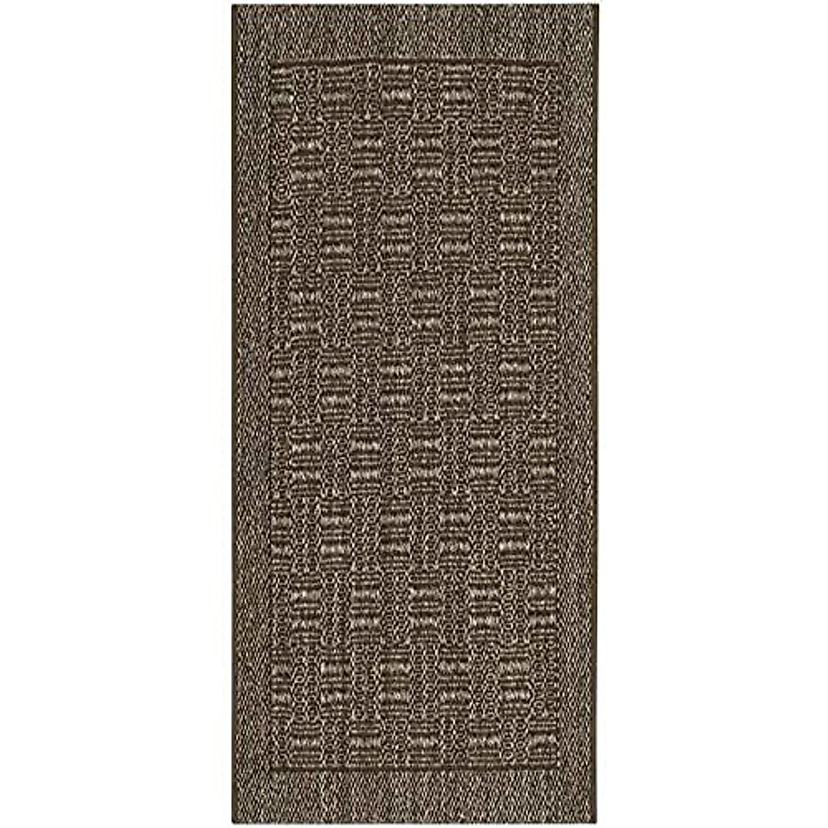 SAFAVIEH Palm Beach Collection 2' x 3' Silver PAB359D Sisal Accent Rug