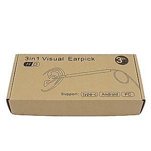 3 in 1 Otoscope iPhone，Endoscope Camera Otoscope Ear Nose Mouth,for Android Devices, Windows & Mac