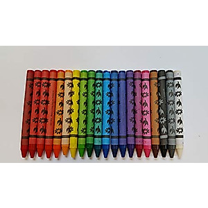 Trail maker 12 Pack Crayons - Wholesale Bright Wax Coloring Crayons in Bulk, 10 Per Box, 12 Box Bundle Art Set