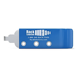 RackSolutions Cage Nut Removal Tool - Insertion and Removal Tool For Cage Nuts, Stainless Steel Cage Nut Tool for Installation and Extraction of Cage Nuts in 19" Server Racks