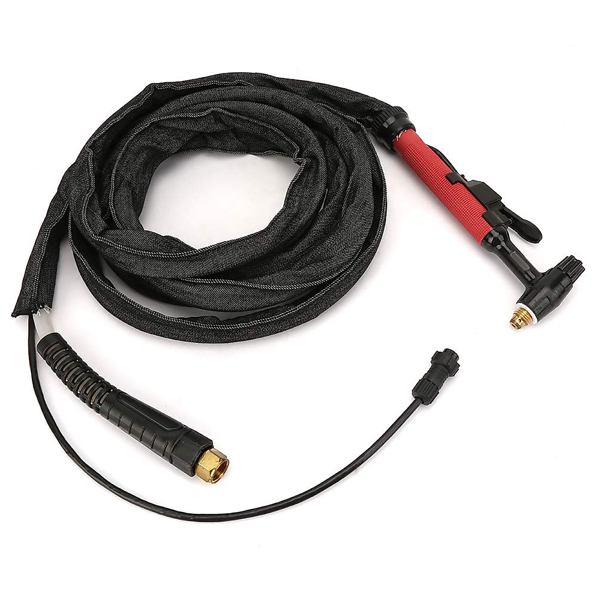 Tig Welding Torch, 4M Welder Torch Air Cooled Welder Gun with M16*1.5mm Connector, 2 Shield Cups 2 Electrodes