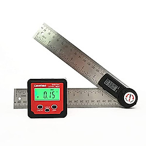 GemRed Digital Protractor & Digital Angle Gauge
