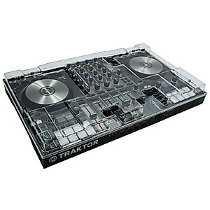Harmony Audio Cases HC-DC2 Protective DJ Gear Saver Polycarbonate Hard Plastic Dust Cover Case Compatible with Native Instruments Kontrol S4 Mk3 Controller Deck (Includes Stretch Bands)