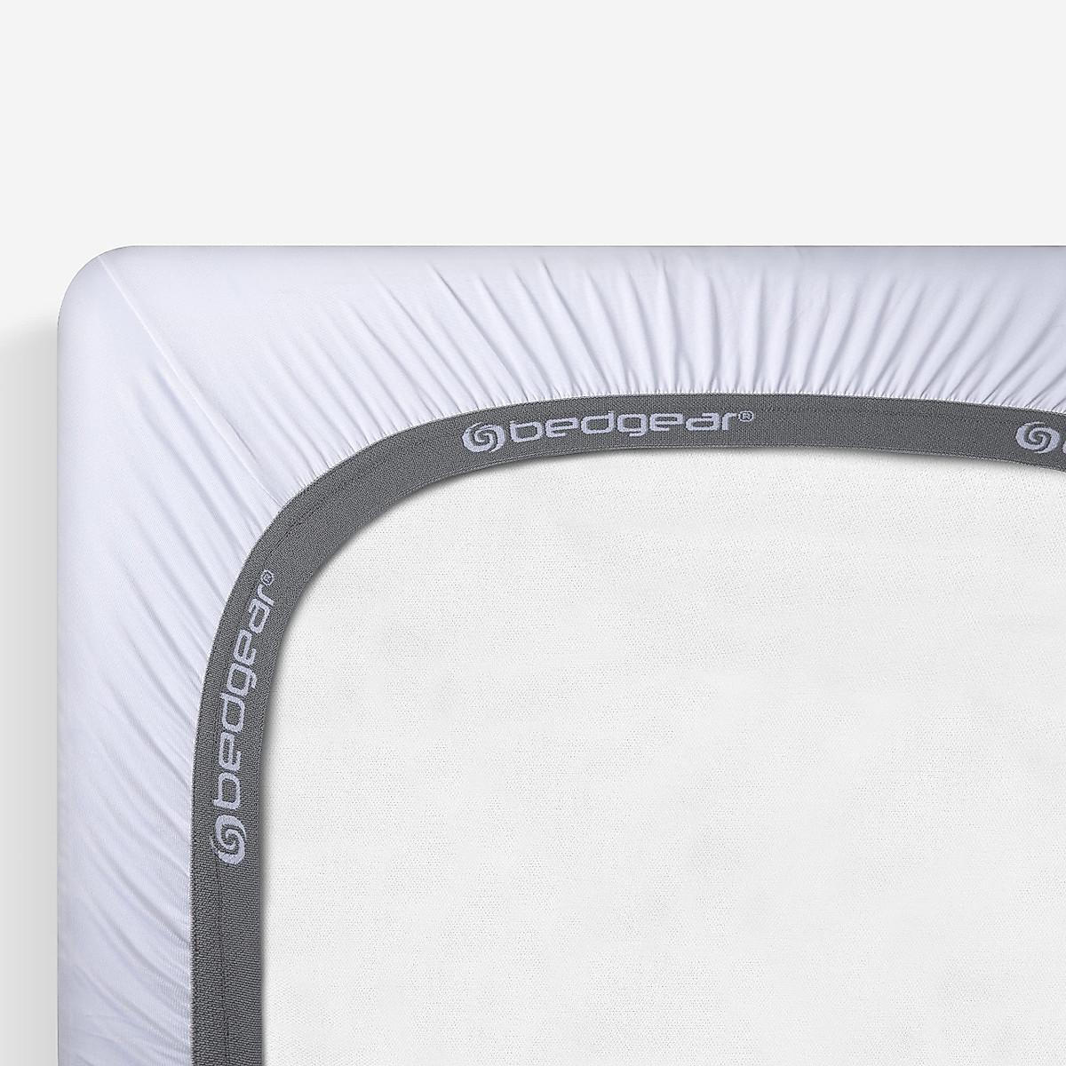 Bedgear Baby Dri-Tec Performance Crib Sheet – Bright White Baby Sheet – Moisture Wicking by Dri-Tec Technology – Breathable and Fitted Crib Sheet