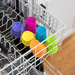 Fat Brain Toys Suction Kupz - Creative Tactile Learning Toy for Babies & Toddlers