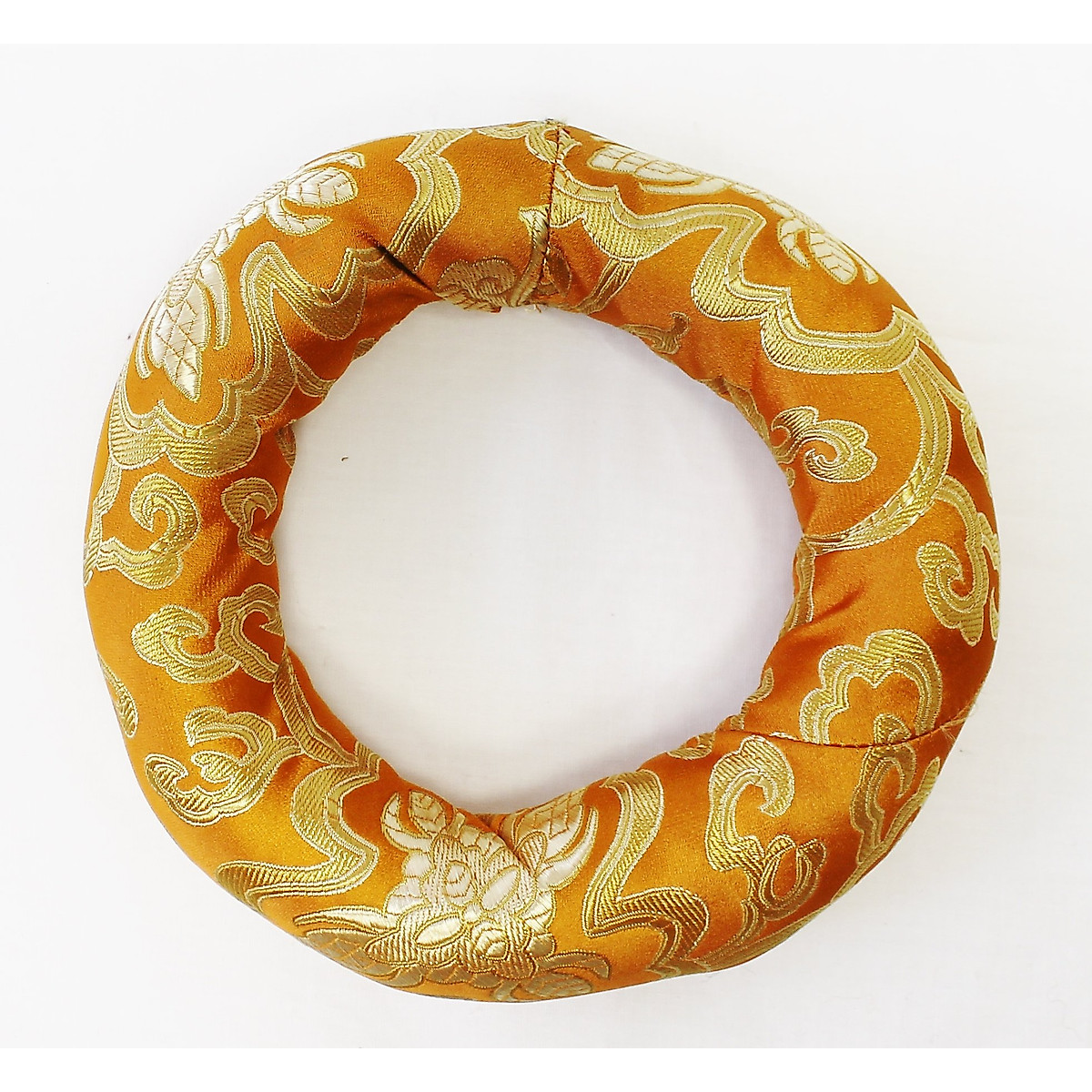 6" Silk Brocade Ring Cushion Pillow for Tibetan Singing Bowl~Best for Bowl size 7"-8"